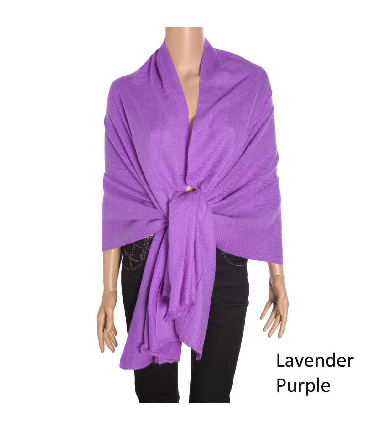 Buy Cosy Cashmere Shawls in Wholesale - Lavender Purple Color Buy Cosy Cashmere Shawls in Wholesale - Lavender Purple Color